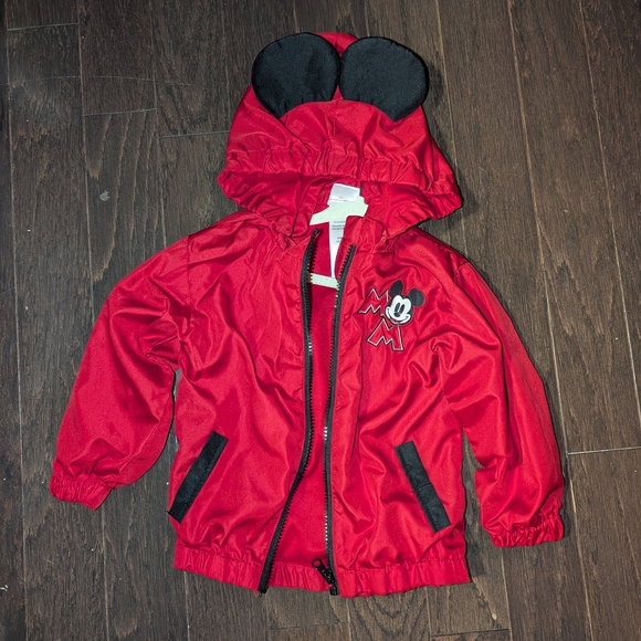 Disney | Jackets & Coats | Disney Kids Mickey Mouse Windbreaker | Poshmark